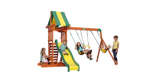 Complex Loc de Joaca Backyard Discovery - Sunnydale Prestige Swing Set ...